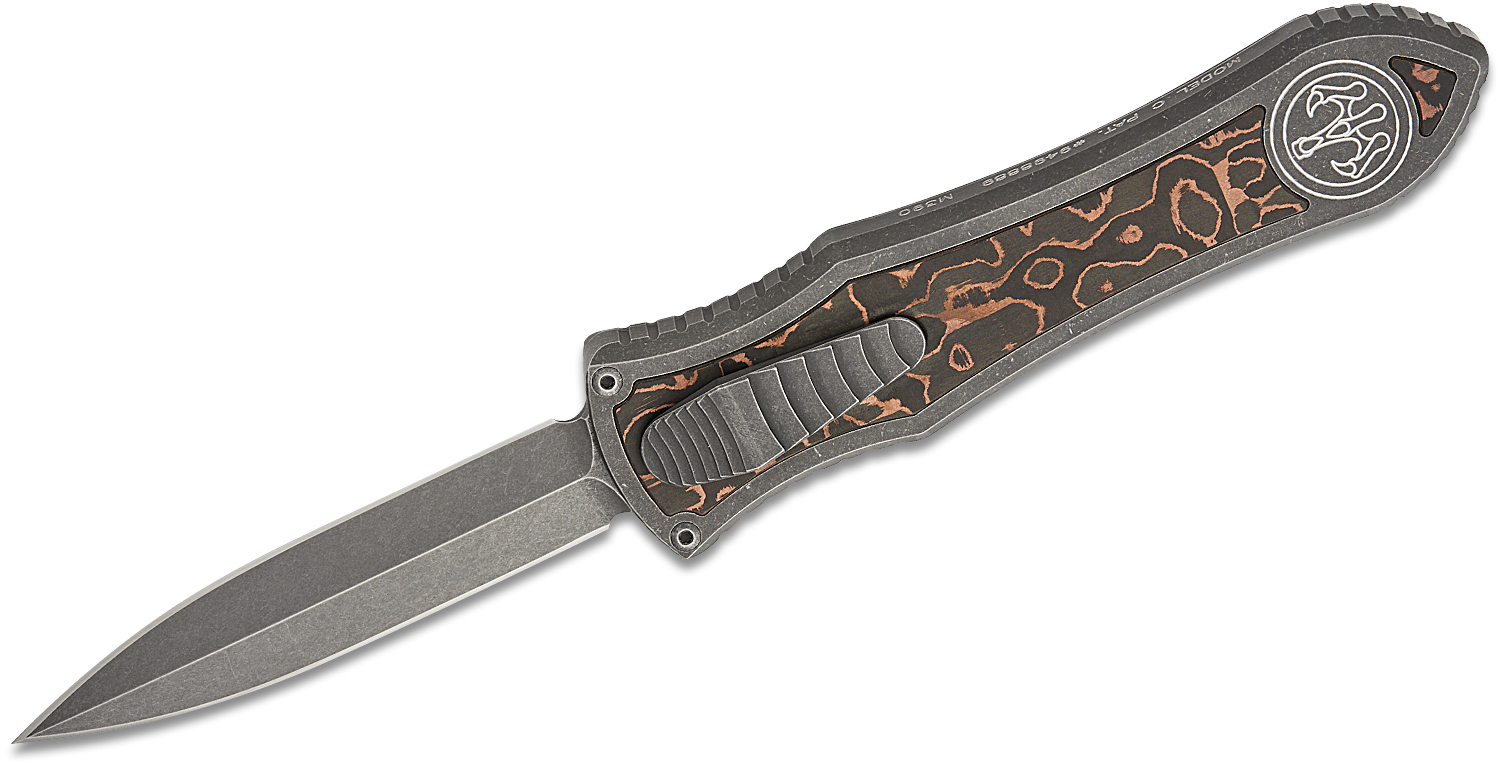 Grant & Gavin Hawk Custom Deadlock Model C OTF AUTO 3.5" M390 Tumbled ...