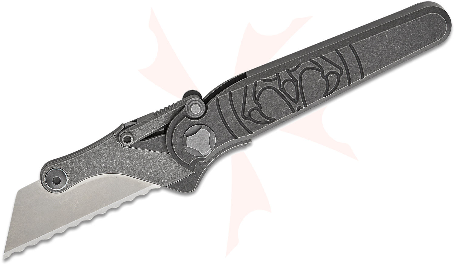 Grant & Gavin Hawk Shortcut Ti-Lock Utility Folding Knife 2.2 ...