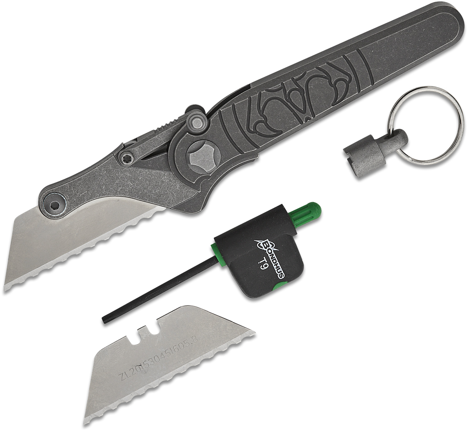 Grant & Gavin Hawk Shortcut Ti-Lock Utility Folding Knife 2.2 ...