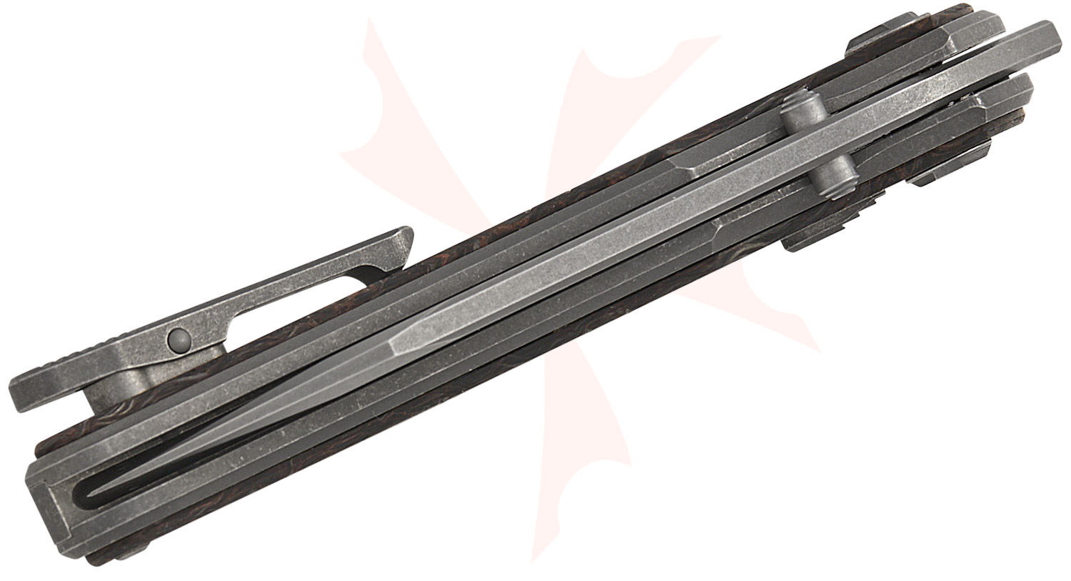 Grant & Gavin Hawk Custom Talon Hawk Lock (Crossbar) Flipper Knife 3. ...