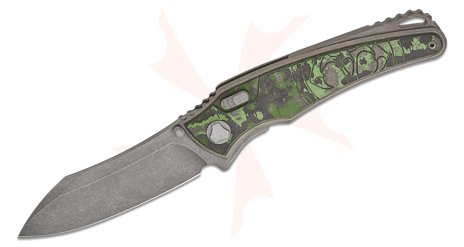 Grant & Gavin Hawk Custom Talon Hawk Lock Flipper Knife 3.375" M390 ...