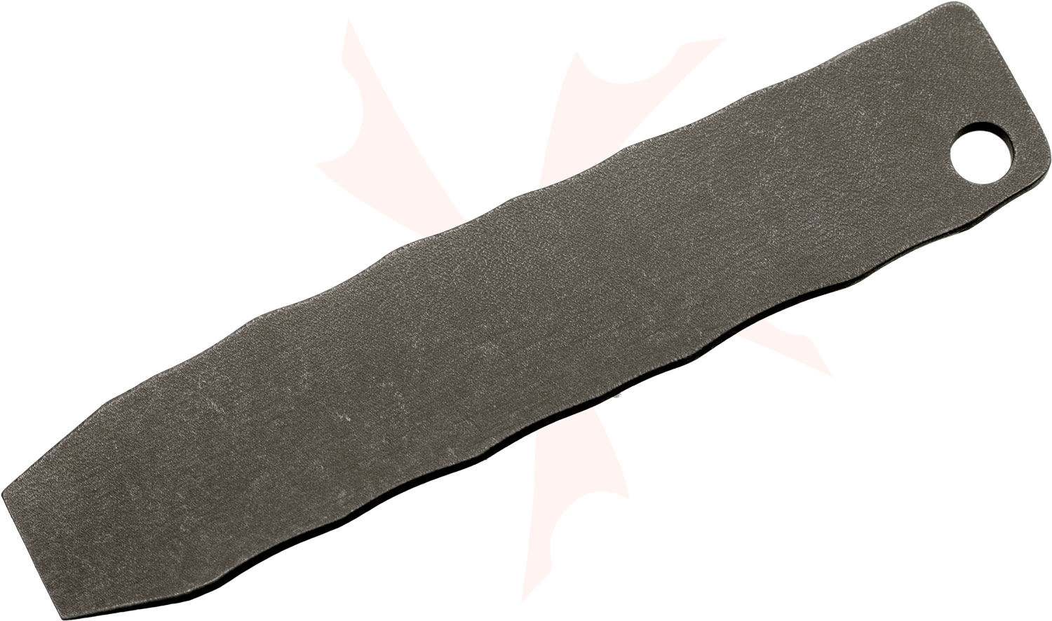 Anthony Griffin Custom Mini Pry Bar, 3.75" Milled Titanium with Skull ...