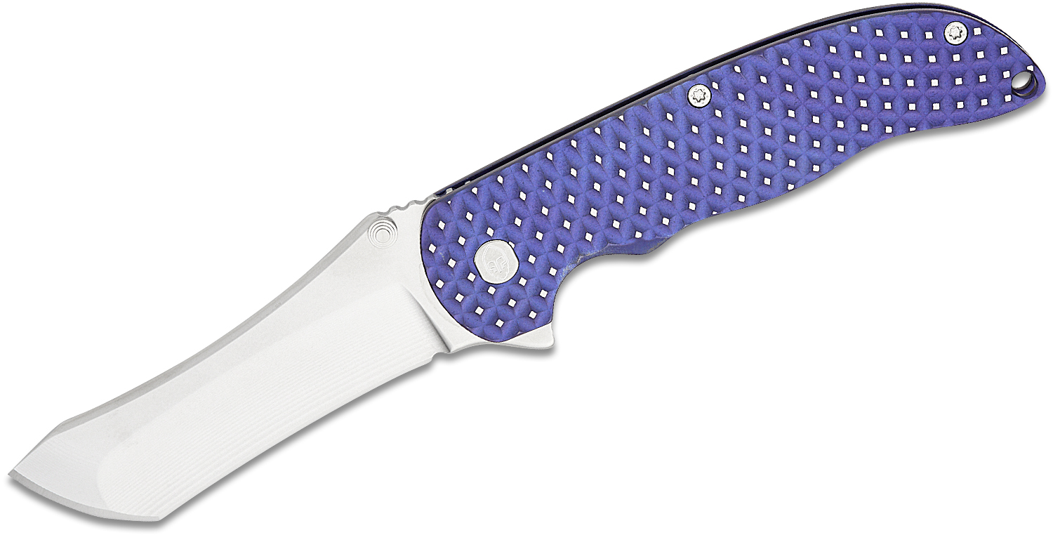 Grimsmo Knives Custom Norseman #7398 Flipper Knife 3.7" CPM-154 ...