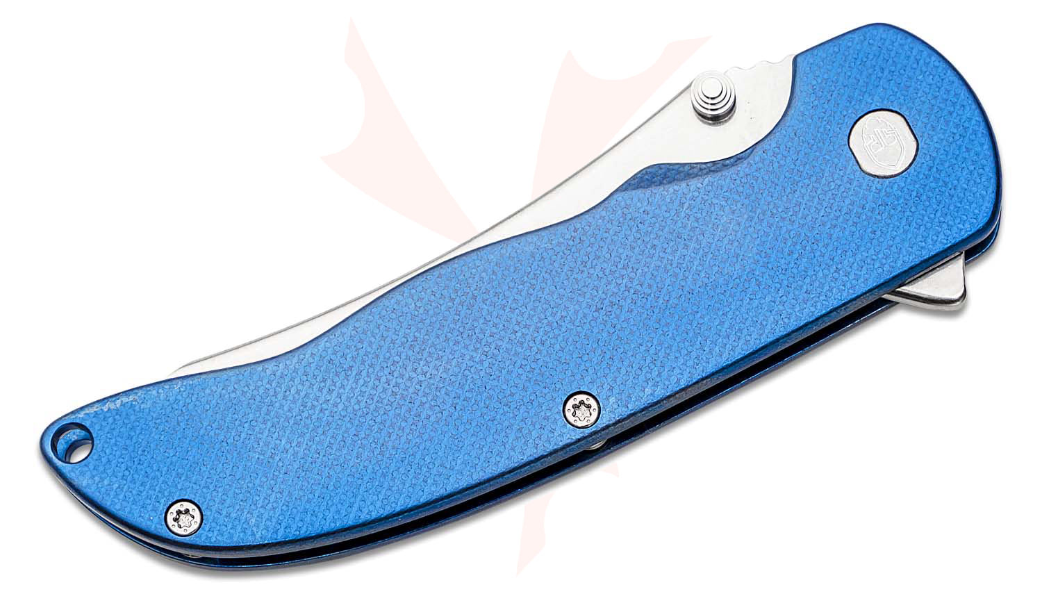 Grimsmo Knives Custom Norseman #6339 Flipper Knife 3.7" RWL-34 ...