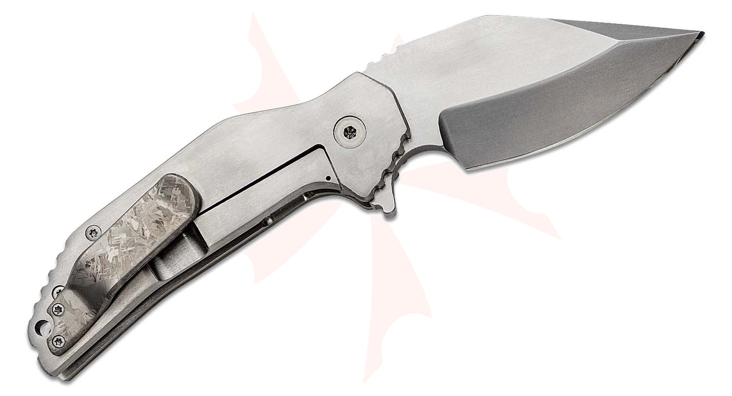 Grindhouse Knives Custom FOK Flipper Knife 3.75" CTS-XHP Stonewashed ...