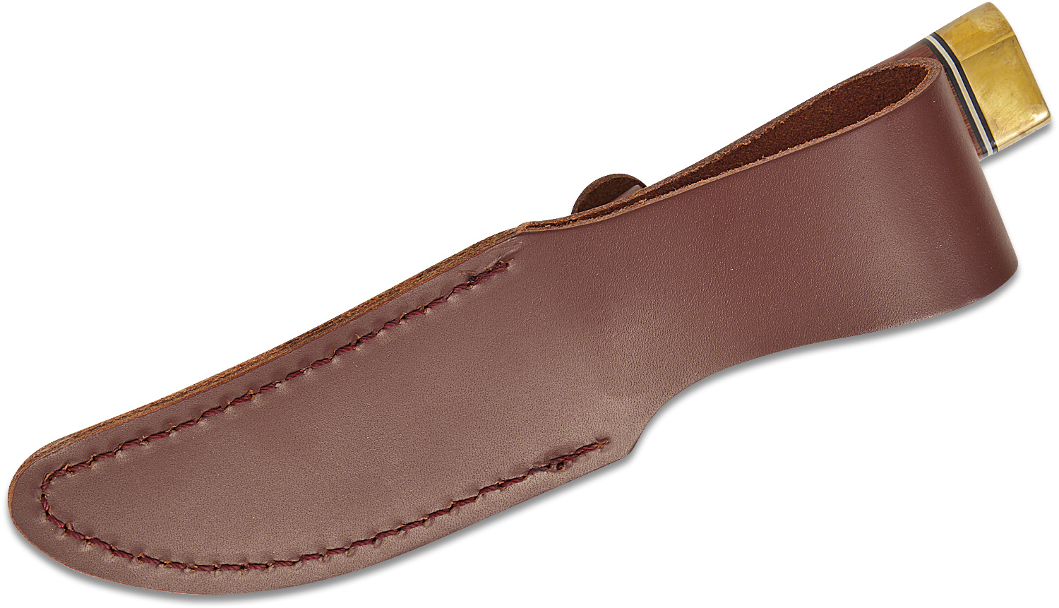 Grohmann Deep Woods Hunter Fixed Blade Knife, 3.5" Satin Stainless ...