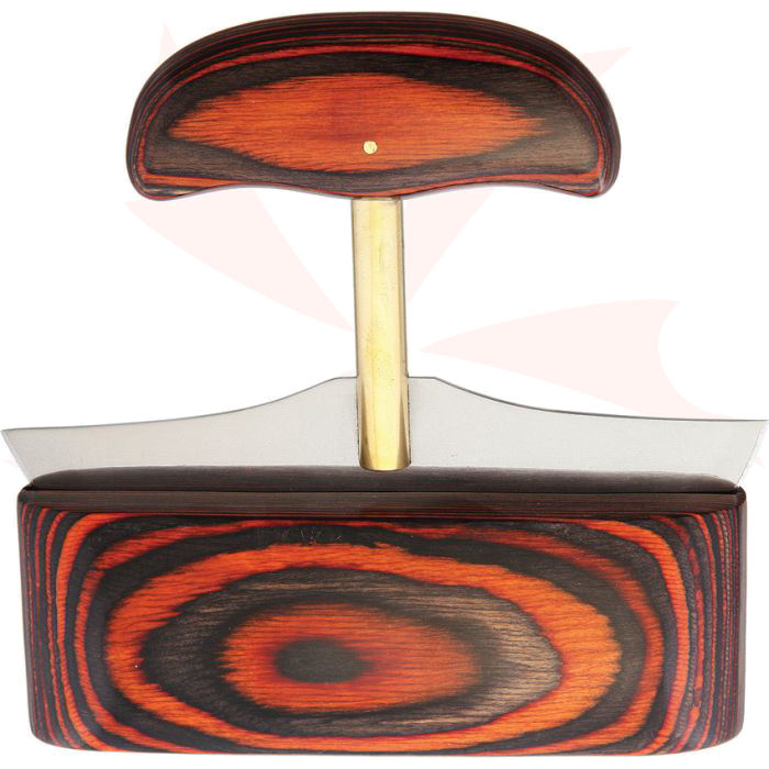 Grohmann #116 Ulu Knife 5.75" Satin Stainless Steel Blade, Rosewood ...
