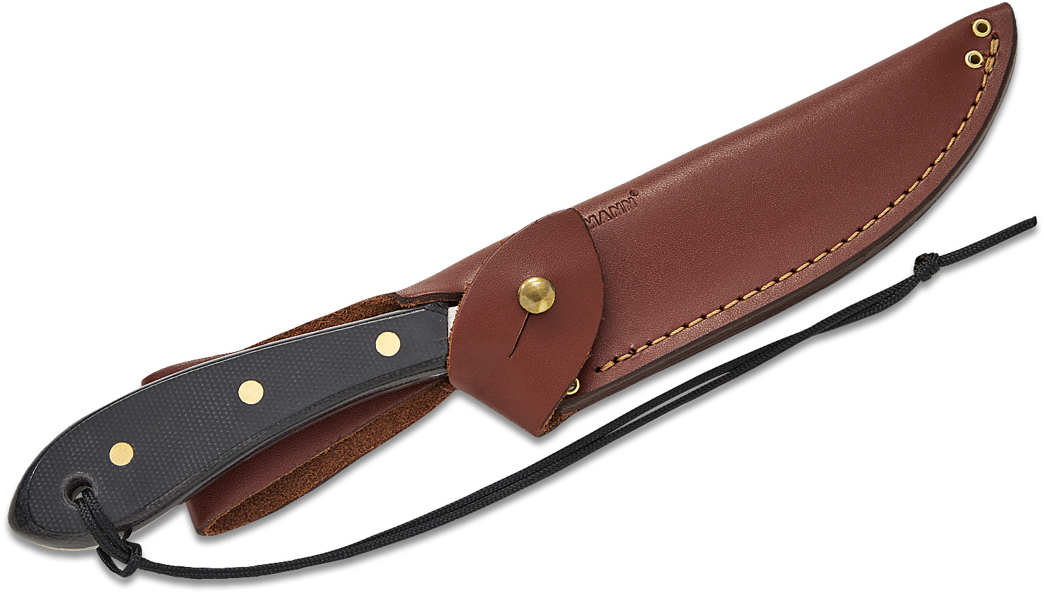 Grohmann #4 Survival Fixed Blade Knife 5.5" Satin Carbon Steel Blade ...