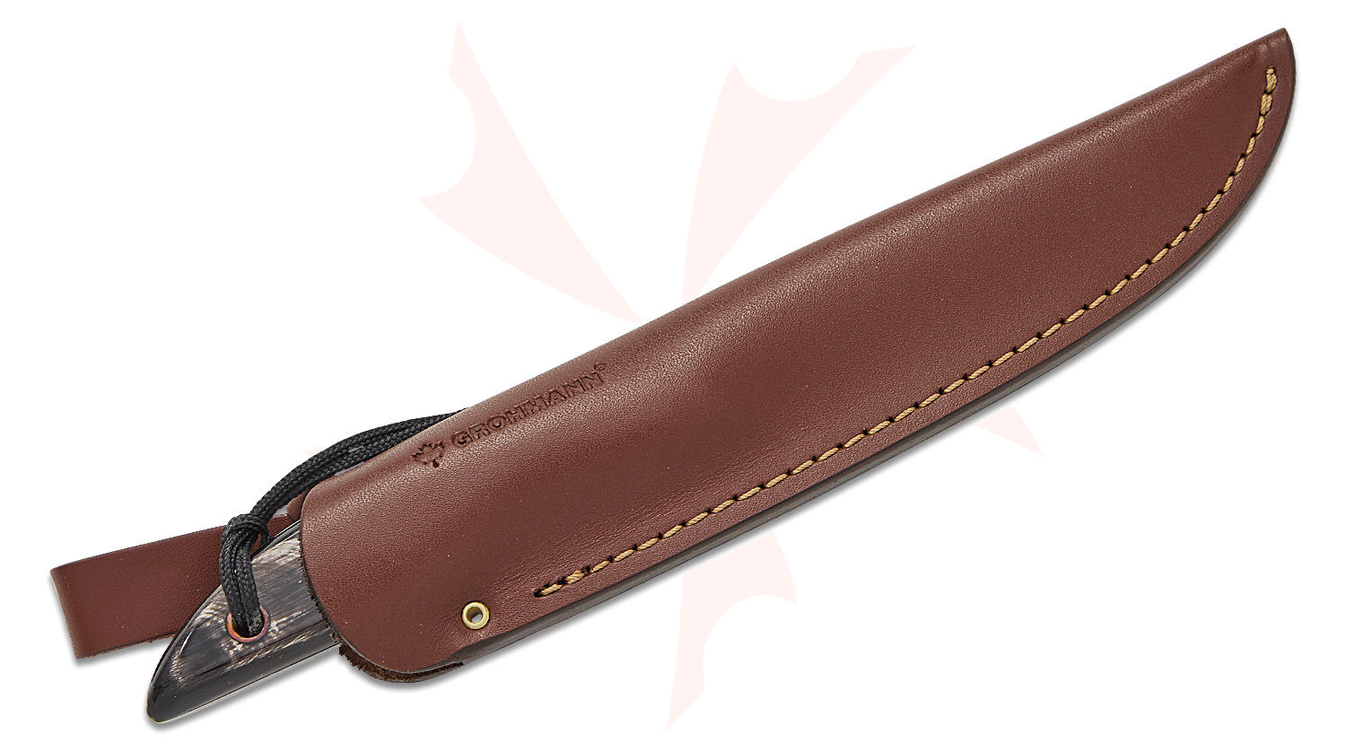 Grohmann Original Design Fixed Blade Knife 4" Satin Stainless Steel ...