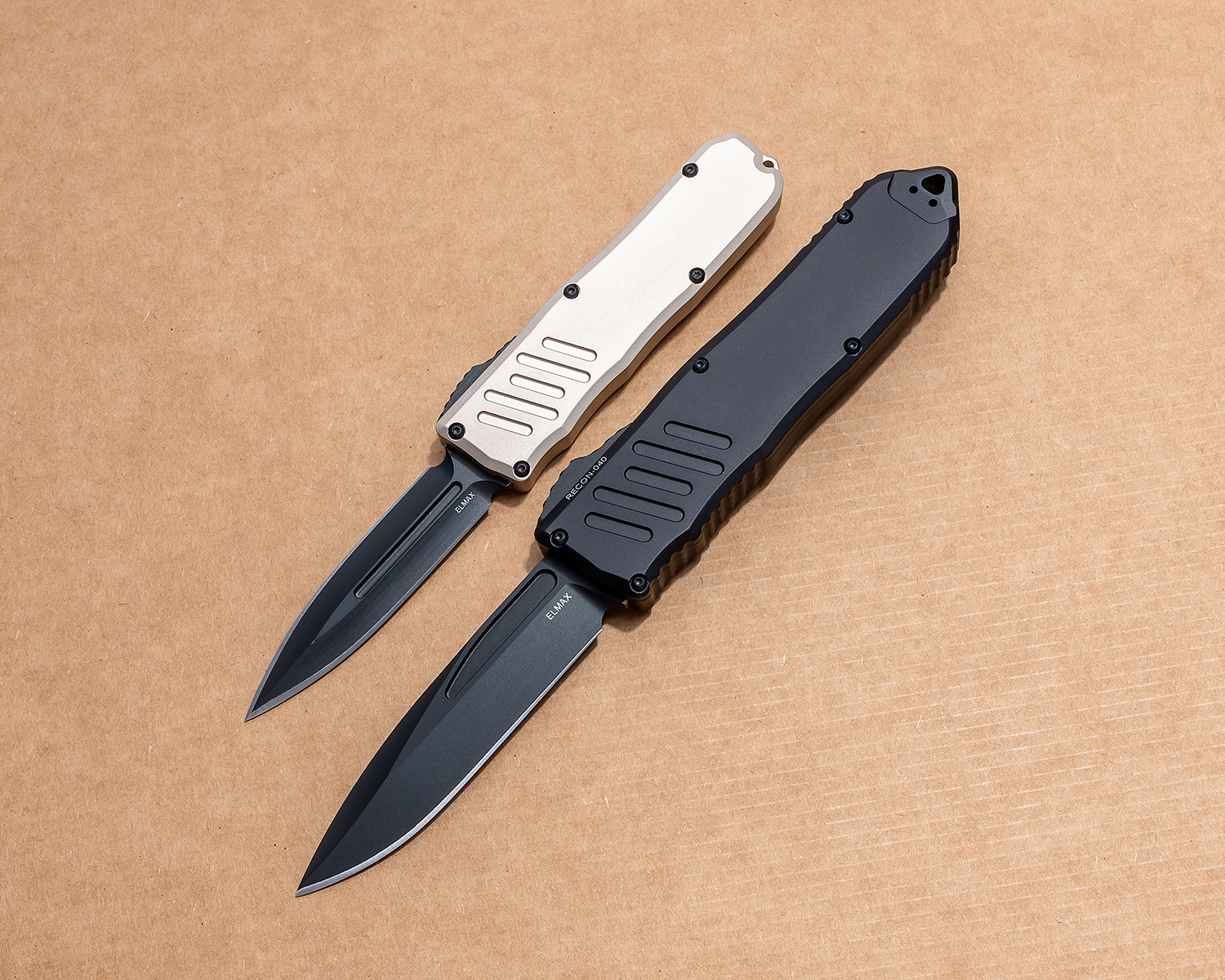 Guardian Tactical RECON-040 OTF AUTO 4.125" Elmax Two-Tone Drop Point ...