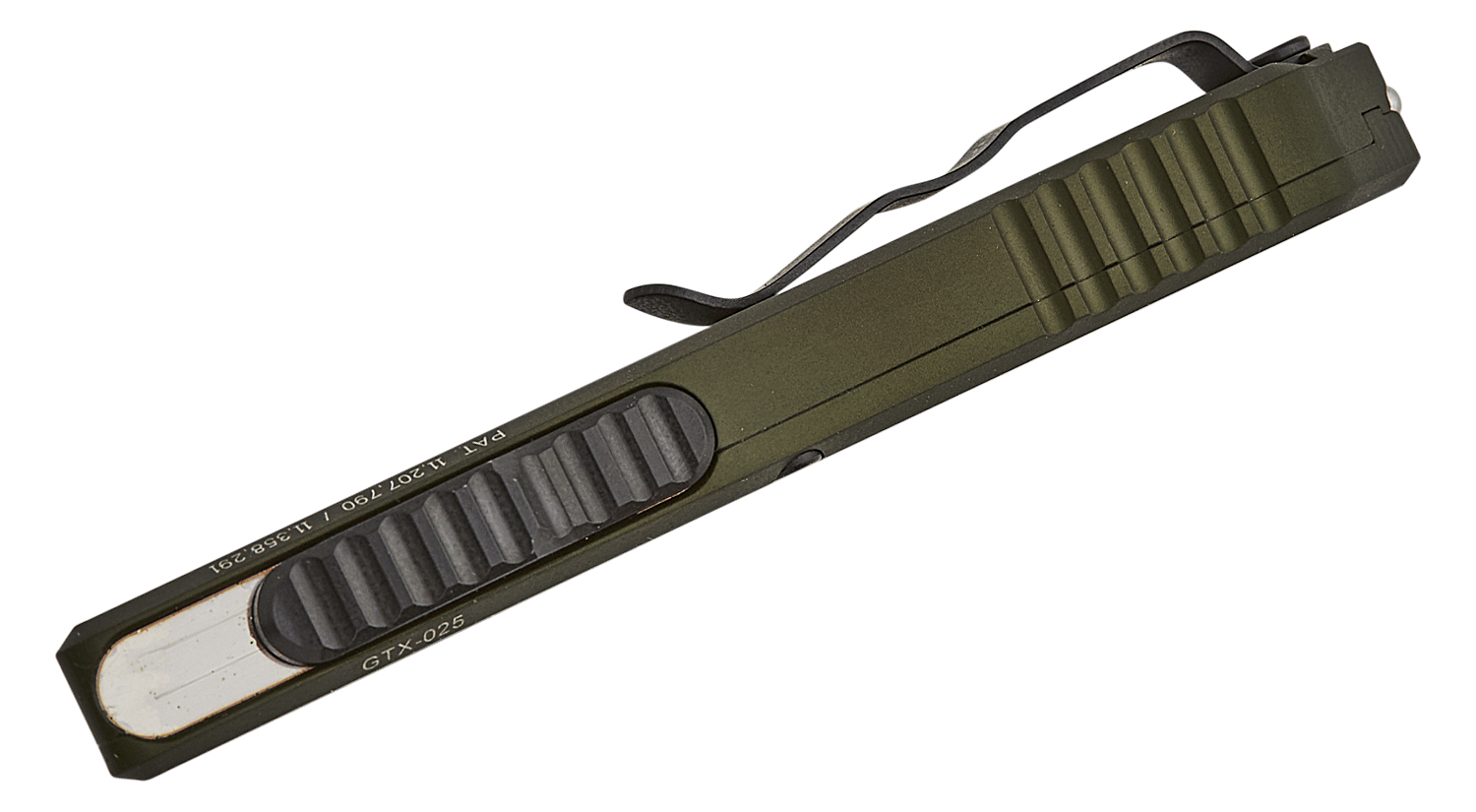 Guardian Tactical GTX-025 OTF AUTO 2.75" Elmax Two-Tone Black Tanto ...