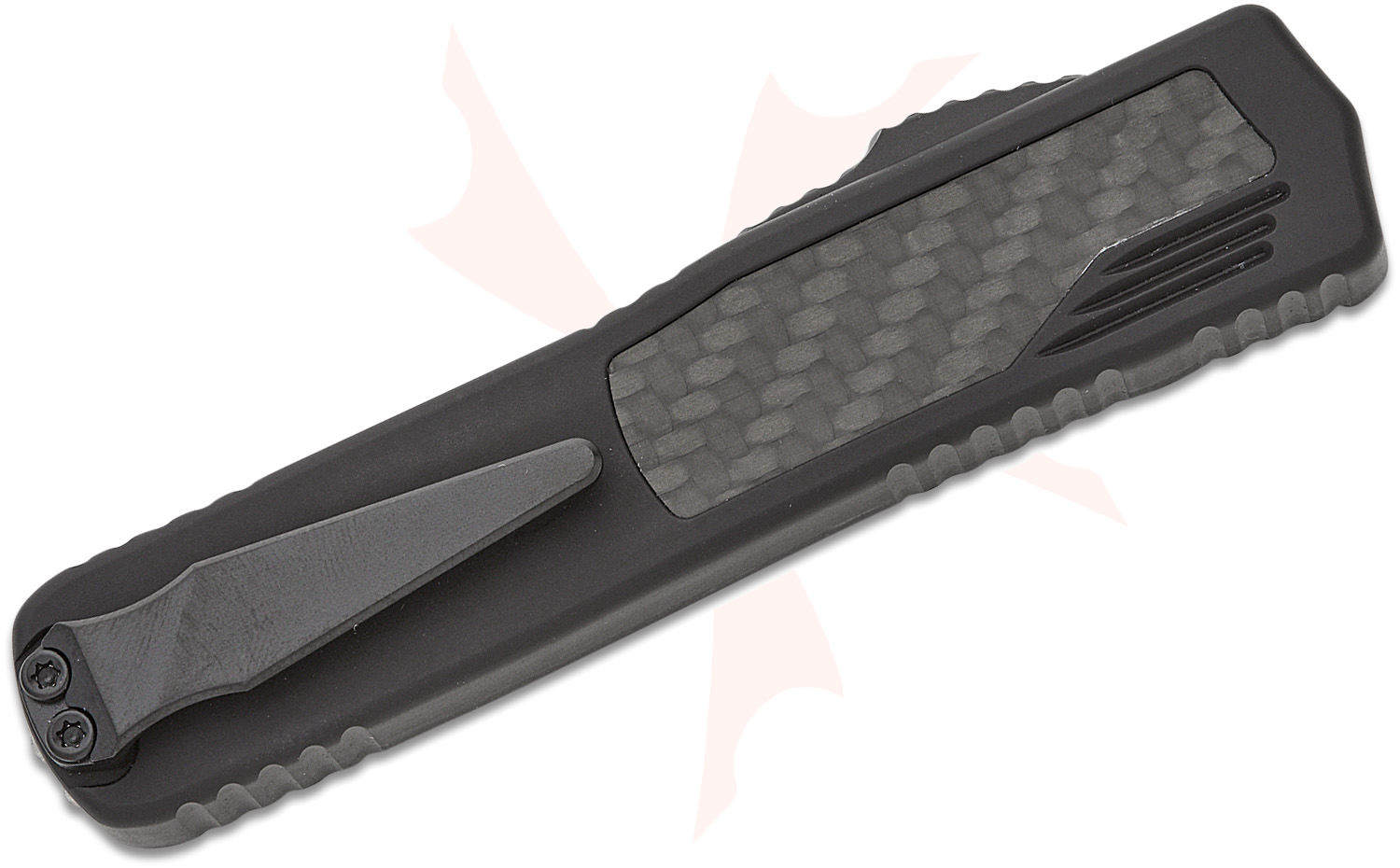 Guardian Tactical Scout OTF AUTO 3.5" Elmax Black Tactical Clip Point ...