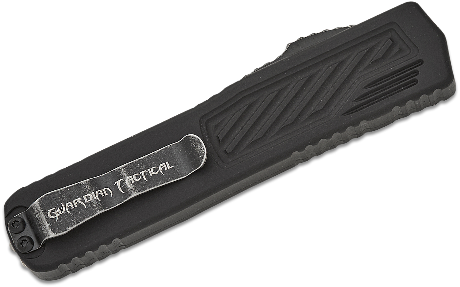 Guardian Tactical Scout OTF AUTO 3.5" Elmax Dark Stonewash Clip Point ...