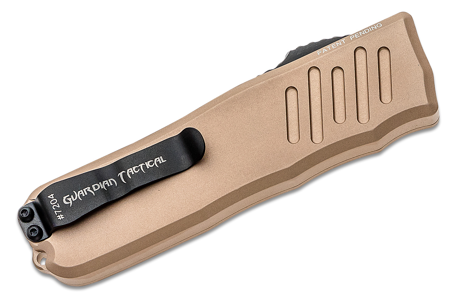 Guardian Tactical RECON-035 OTF AUTO 3.375" Elmax Black Tactical Drop ...