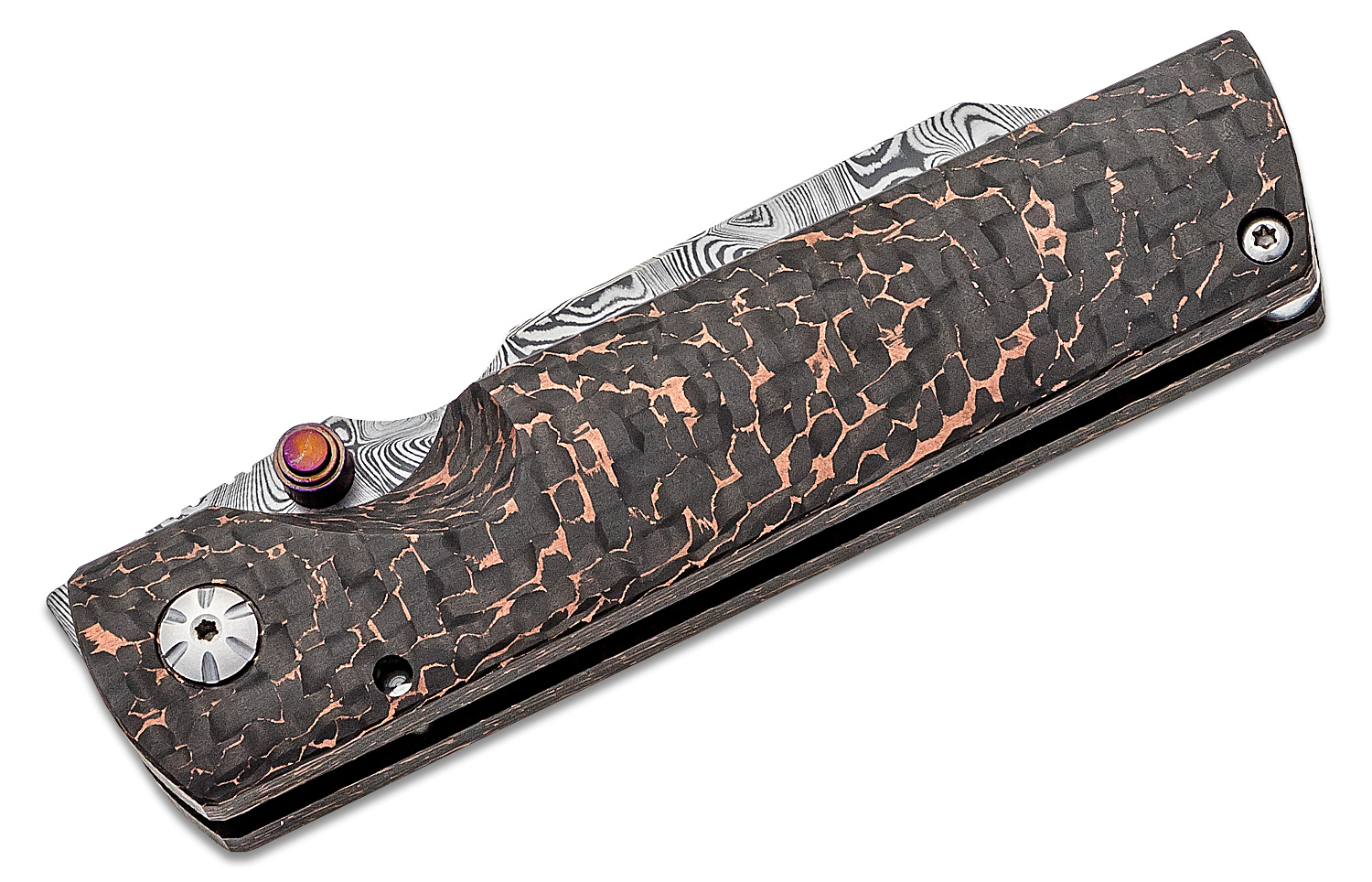 Jason Guthrie Custom Left-Handed Aero Folding Knife 2.95" Bjorkmans ...