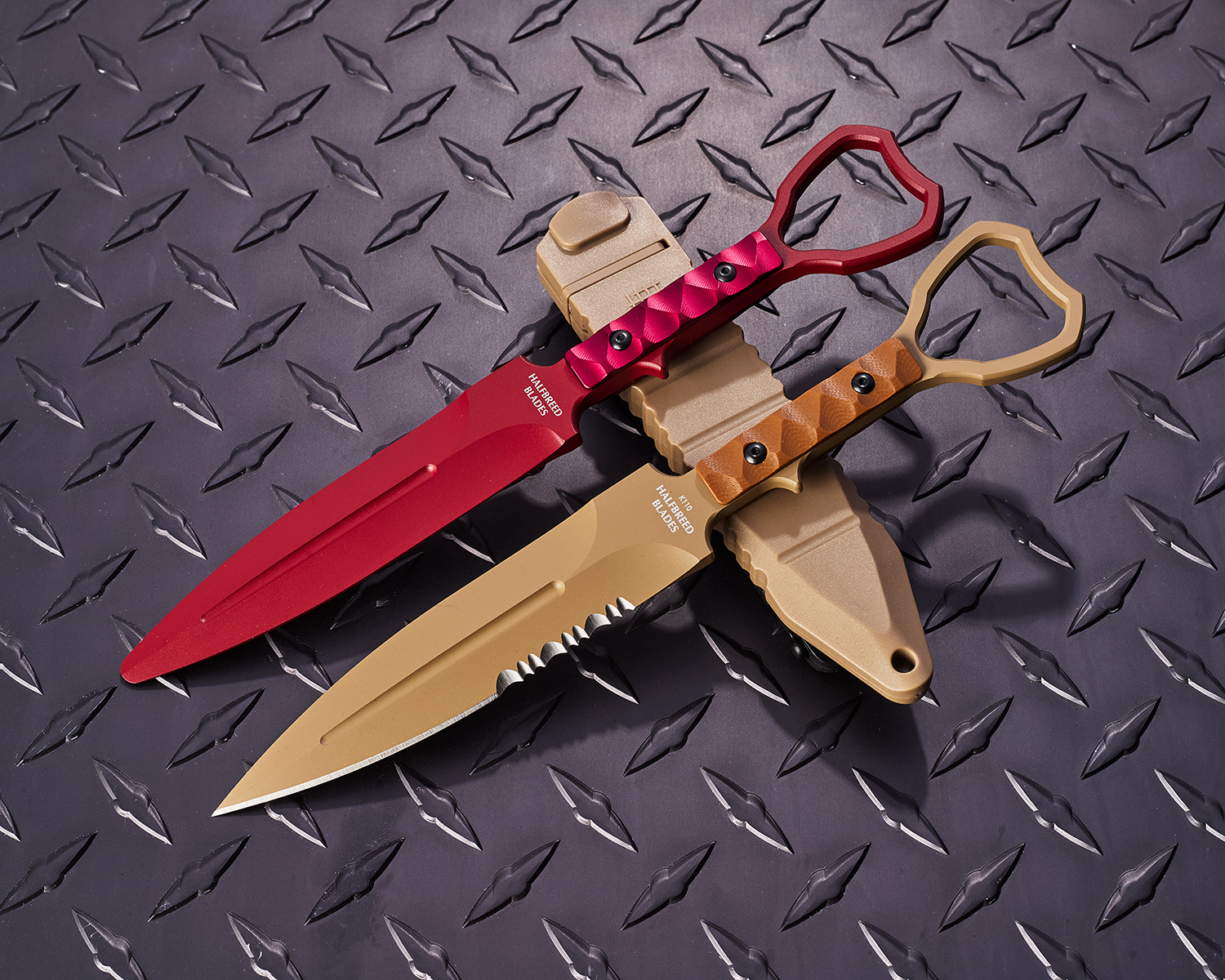 Halfbreed Blades Compact Clearance XL Fixed Blade Knife and Trainer Set ...