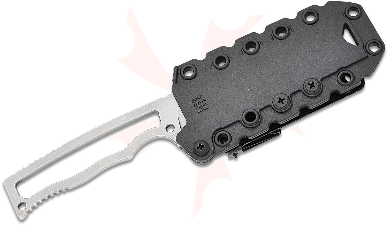 Halfbreed Blades Compact Field Fixed Blade Knife 4.01" VG10 Stonewashed ...