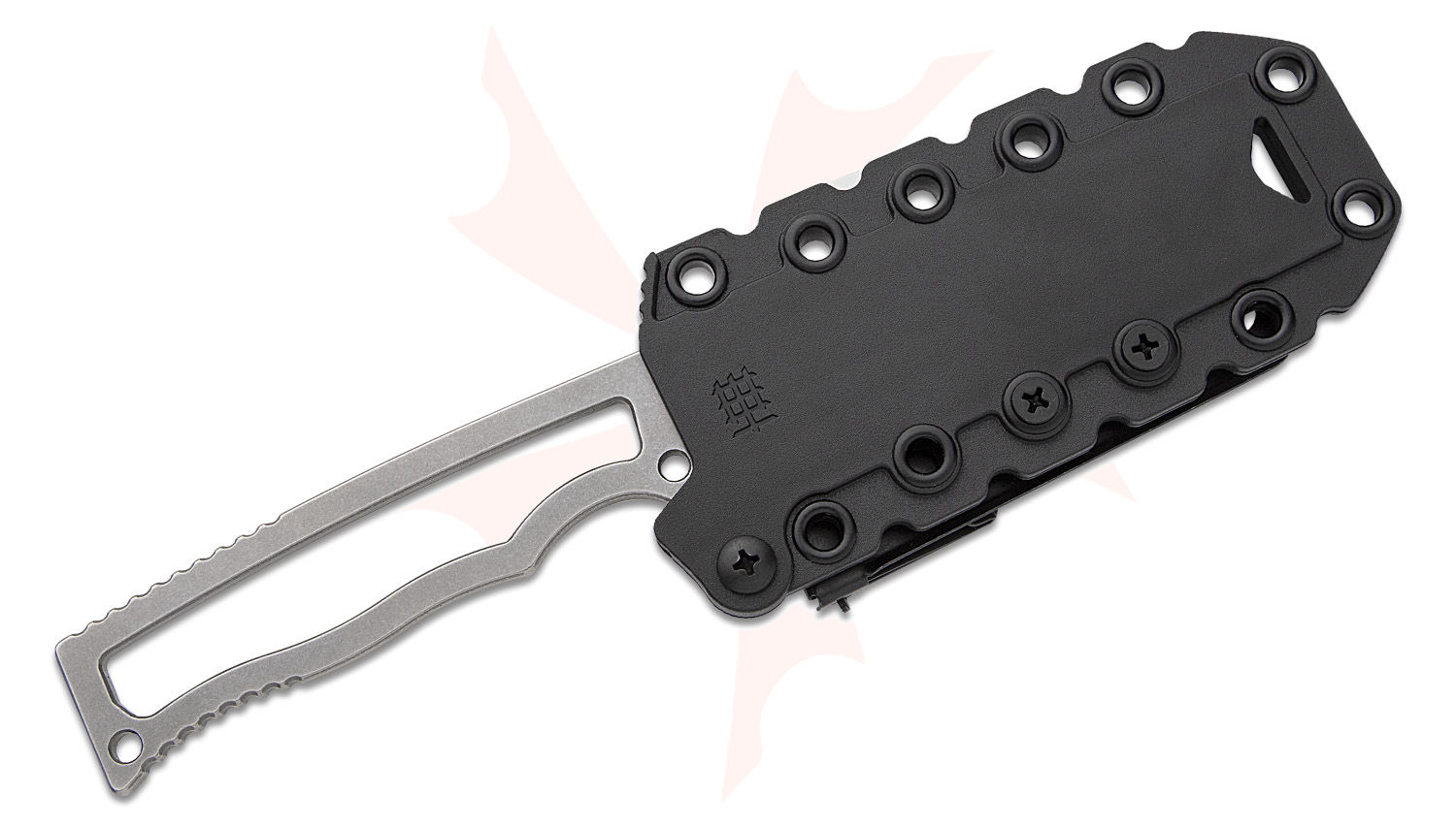 Halfbreed Blades Compact Field Fixed Blade Knife 4.01" VG10 Stonewashed ...