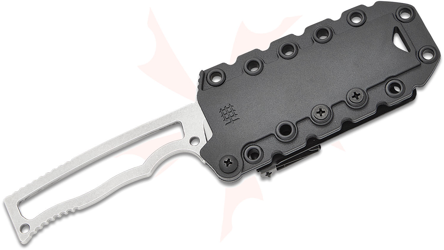 Halfbreed Blades Compact Field Fixed Blade Knife 4.01" N690 Stonewashed ...