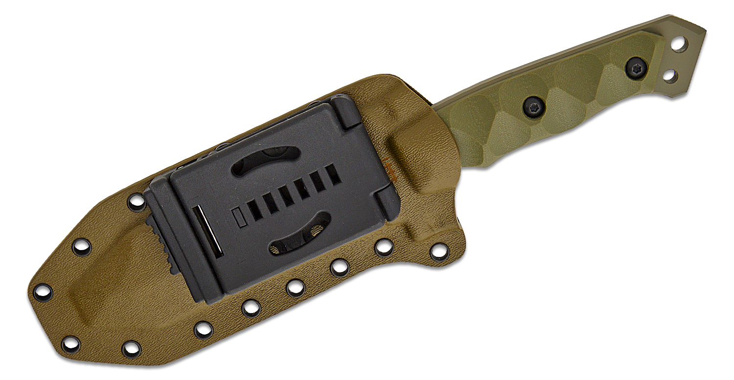 Halfbreed Blades Emergency Rescue Fixed TOPO Blade Knife 5.11" D2 ...