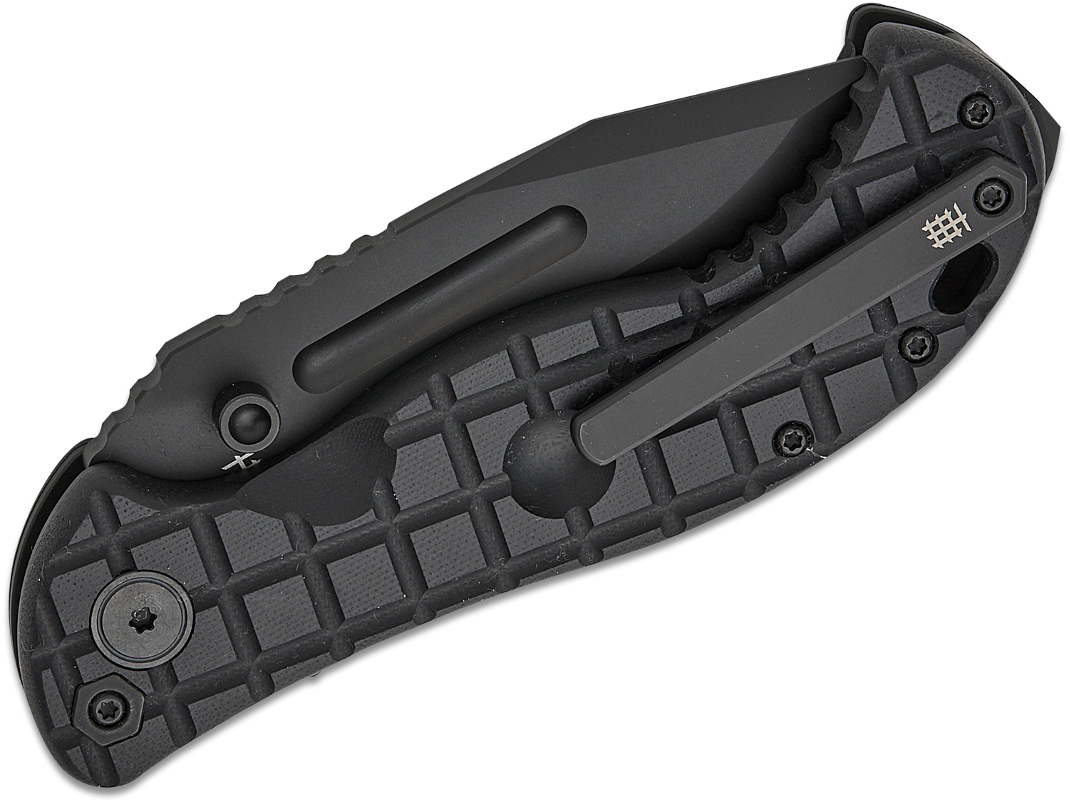 Halfbreed Blades Large Bush LINQ Lock Folding Knife Gen-2 4.13" CPM-3V ...