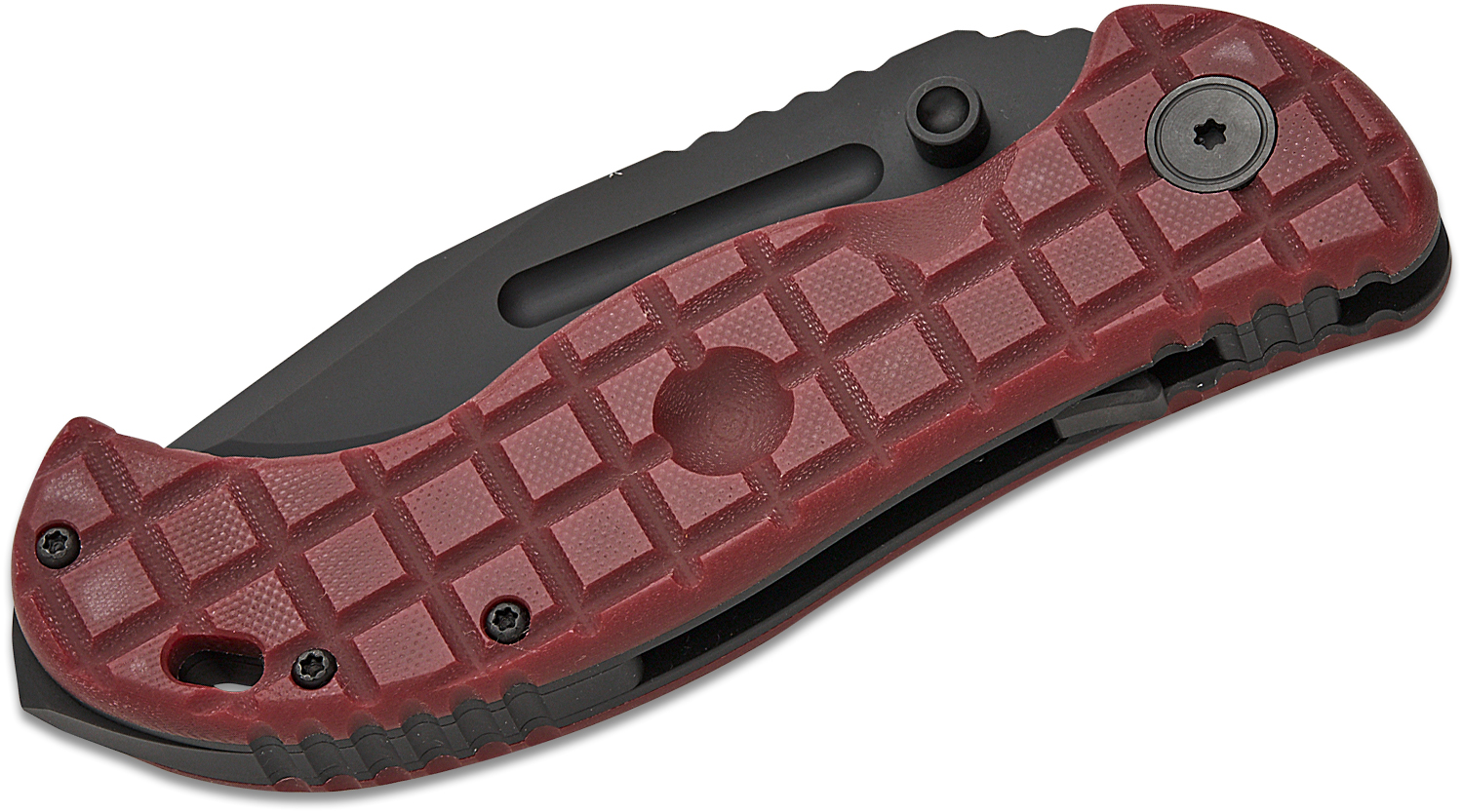 Halfbreed Blades Large Bush LINQ Lock Folding Knife Gen-2 4.13" CPM-3V ...