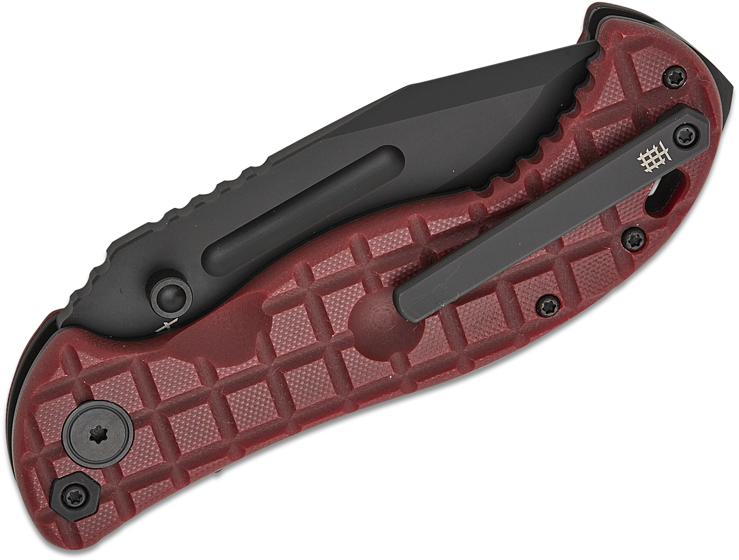 Halfbreed Blades Large Bush LINQ Lock Flipper Knife Gen-2 4.13" CPM-3V ...