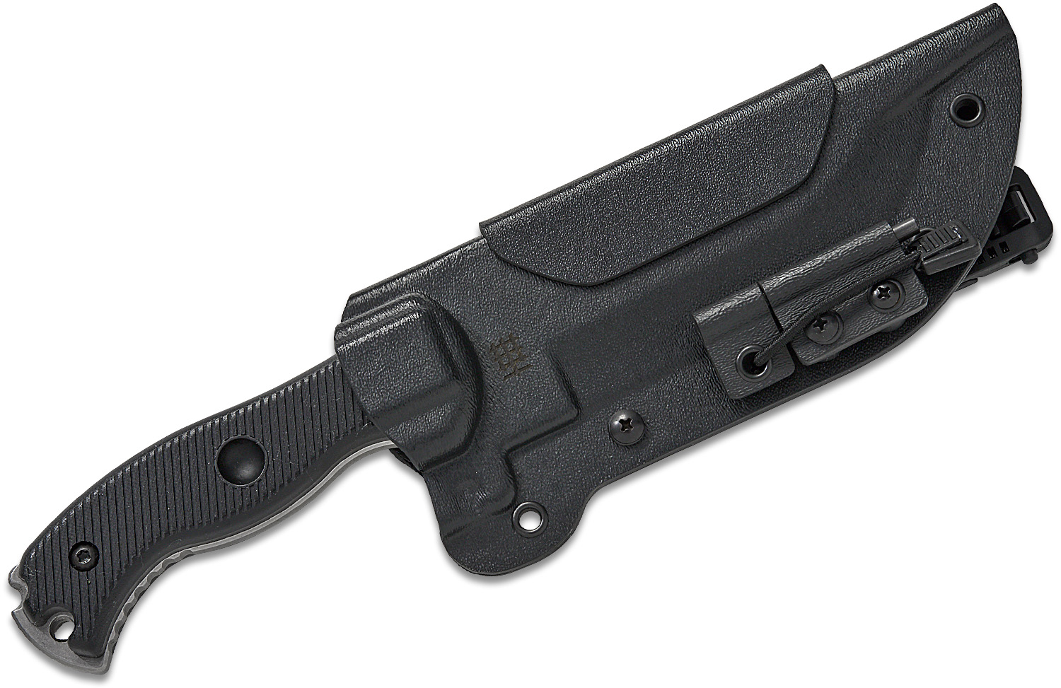 Halfbreed Blades Large Bush Fixed Blade Knife 5.7" CPM-3V Stonewashed ...