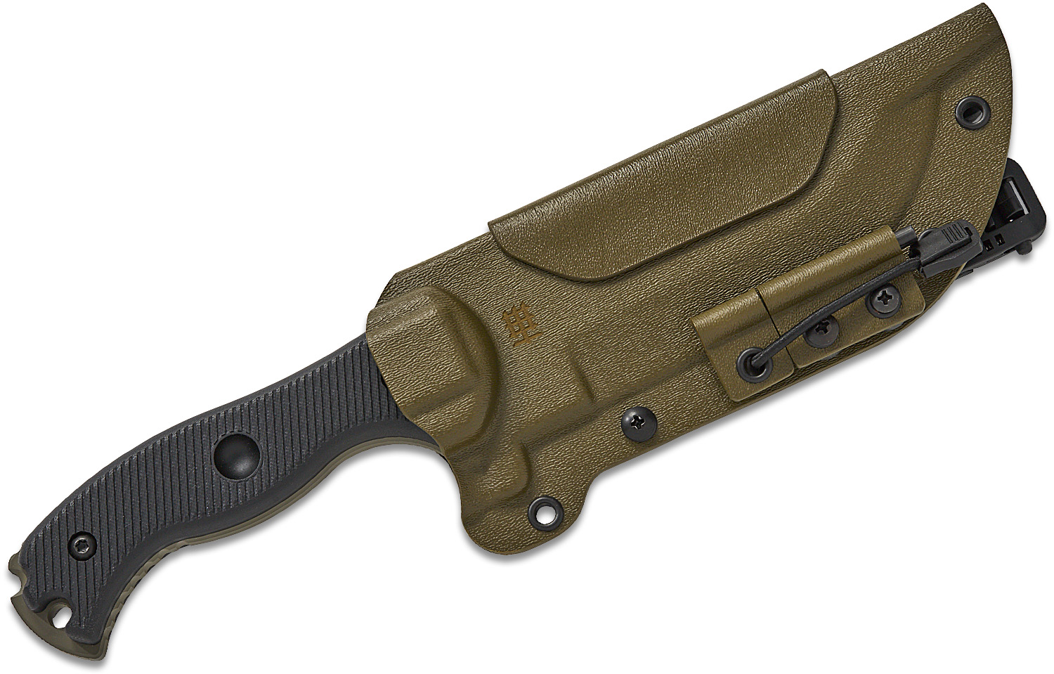 Halfbreed Blades Large Bush Fixed Blade Knife 5.7" K340 Ranger Green ...