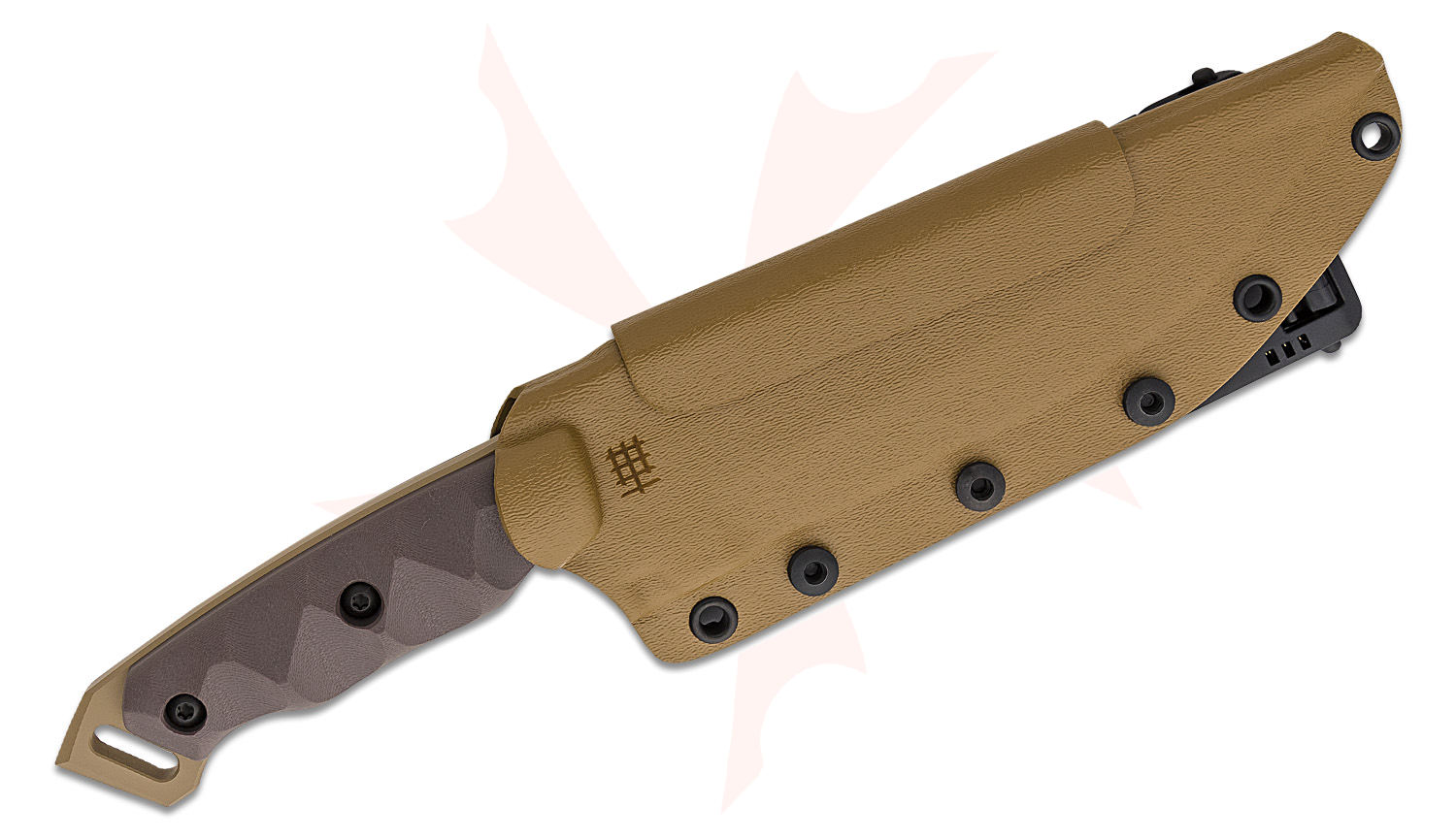 Halfbreed Blades Medium Infantry Fixed Blade Knife 6.69" D2 Dark Earth ...