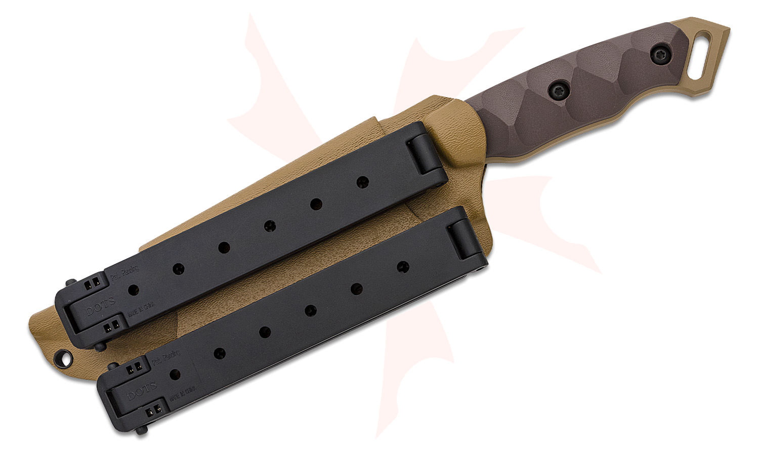 Halfbreed Blades Medium Infantry Fixed Blade Knife 6.69" D2 Dark Earth ...