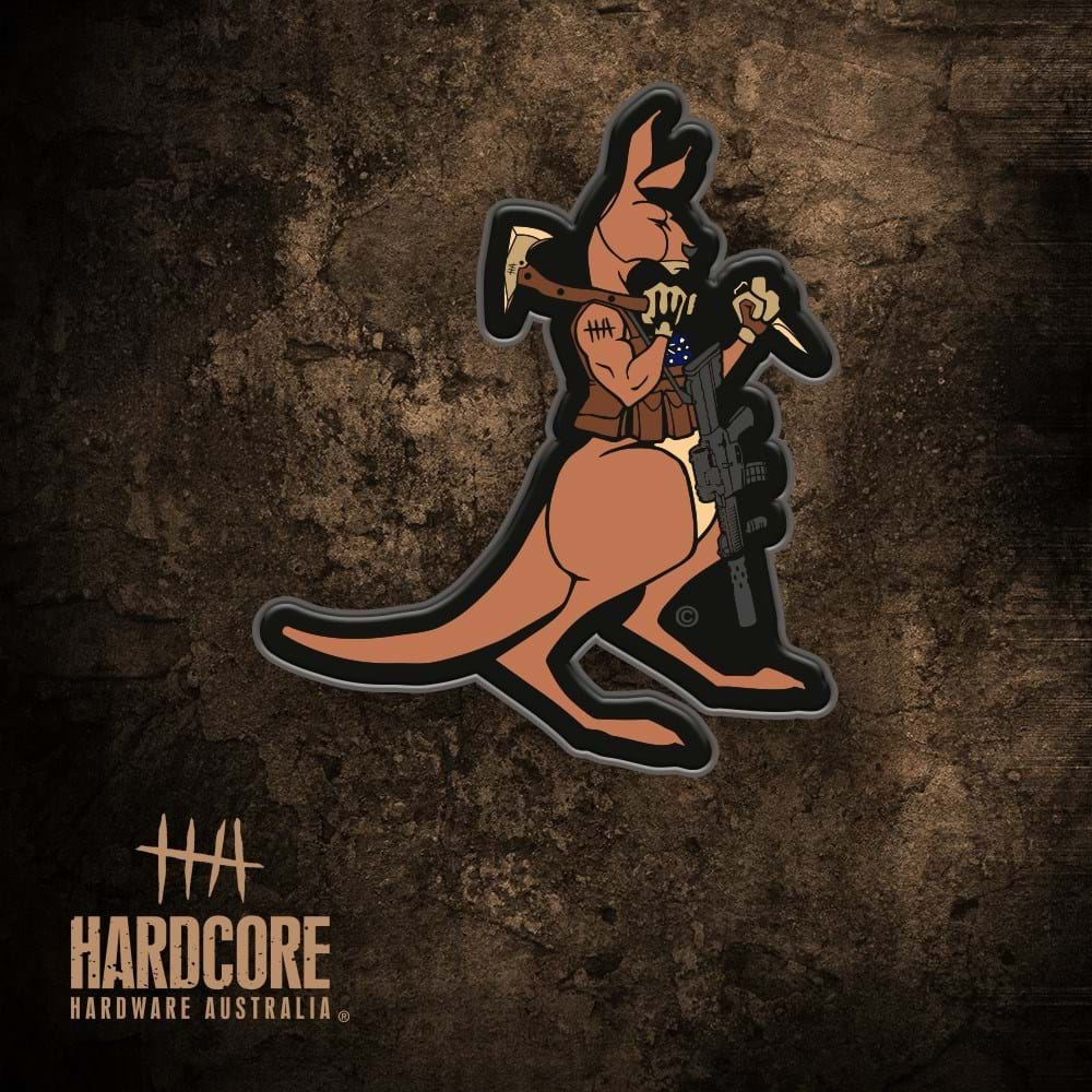 Halfbreed Blades 2015 Big Red Morale Patch - KnifeCenter