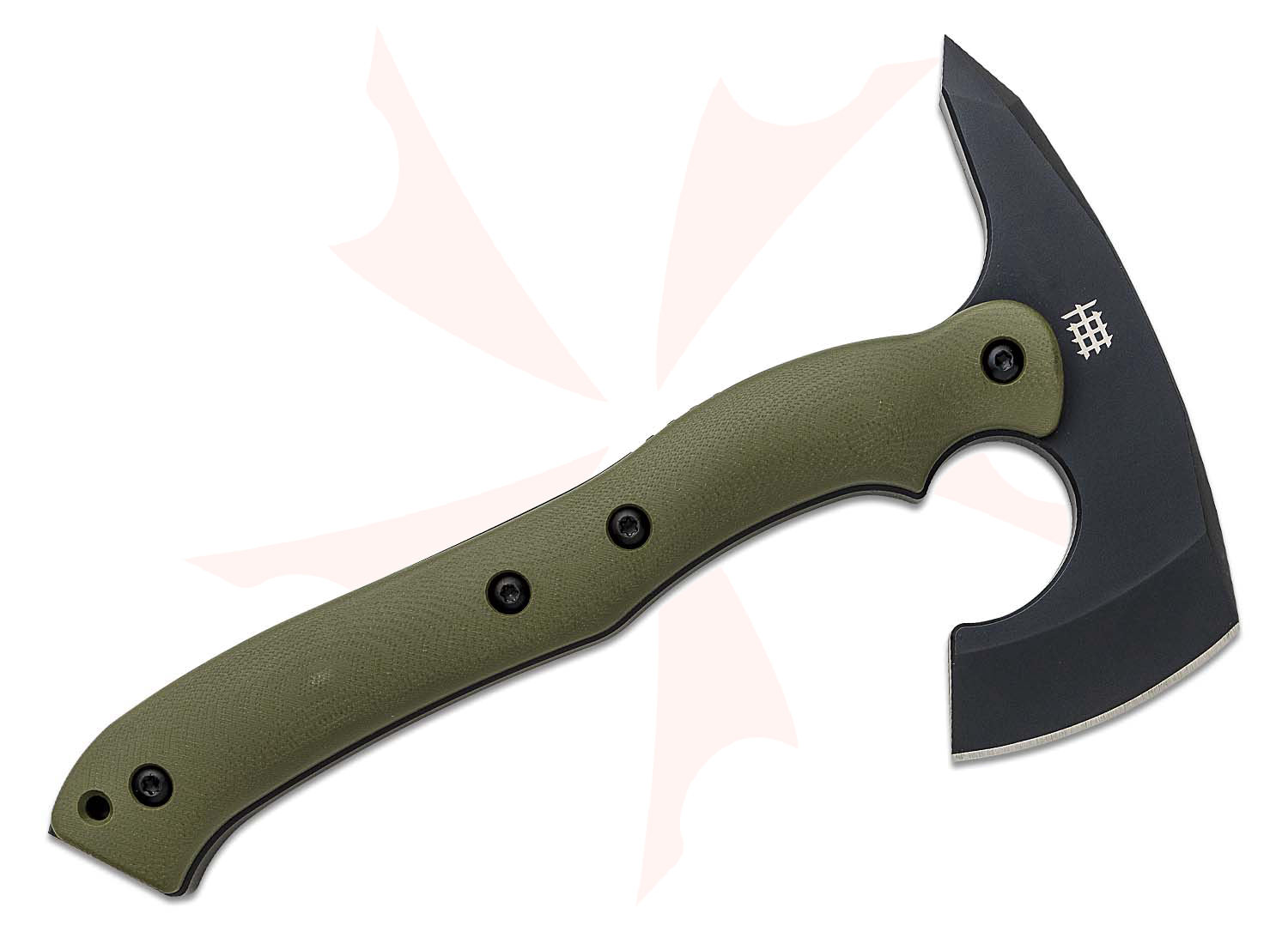 Halfbreed Blades Compact Rescue Axe Duotone 9.52" Overall, Tomahawk ...