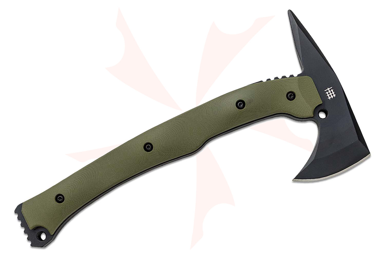 Halfbreed Blades Large Rescue Axe Duotone 12.59" Overall, Tomahawk with ...