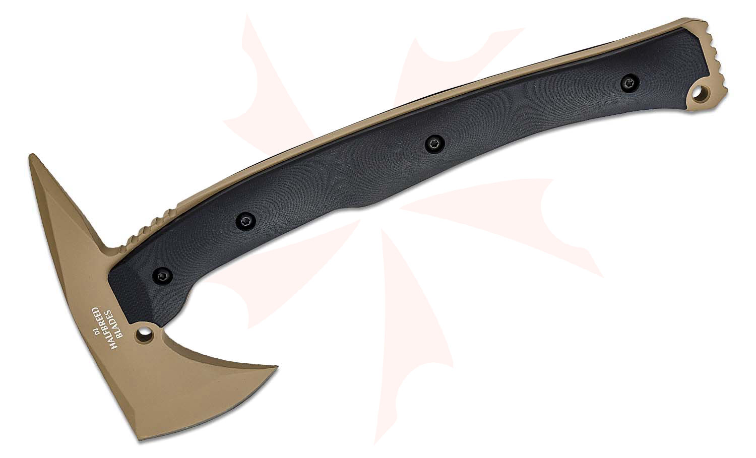 Halfbreed Blades Large Rescue Axe Duotone 12.59" Overall, Tomahawk with ...