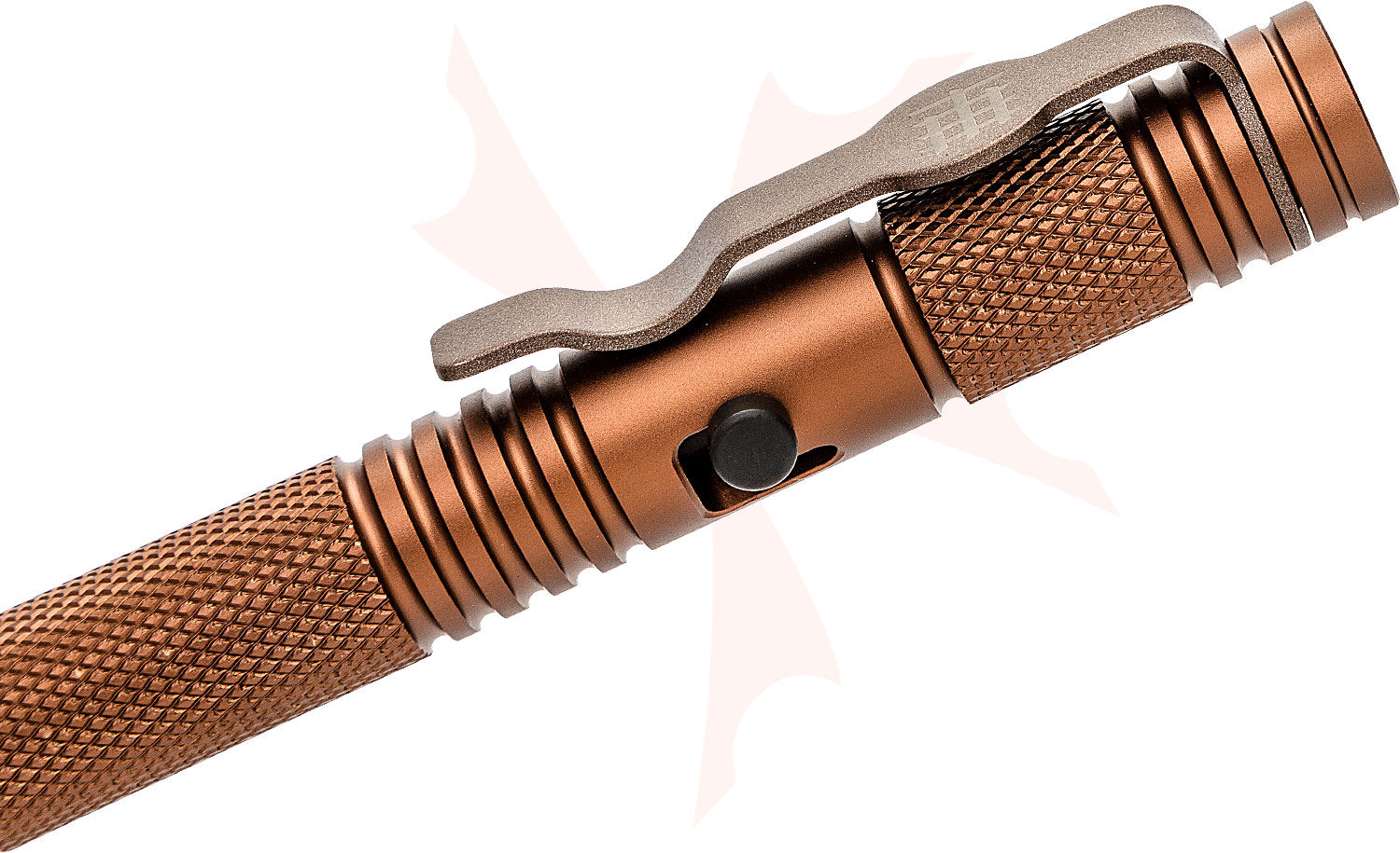 Halfbreed Blades Tactical Bolt Pen, Dark Earth, 5.98" Overall ...