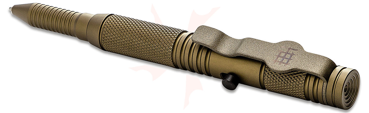 Halfbreed Blades Tactical Bolt Pen, Ranger Green, 5.98" Overall ...