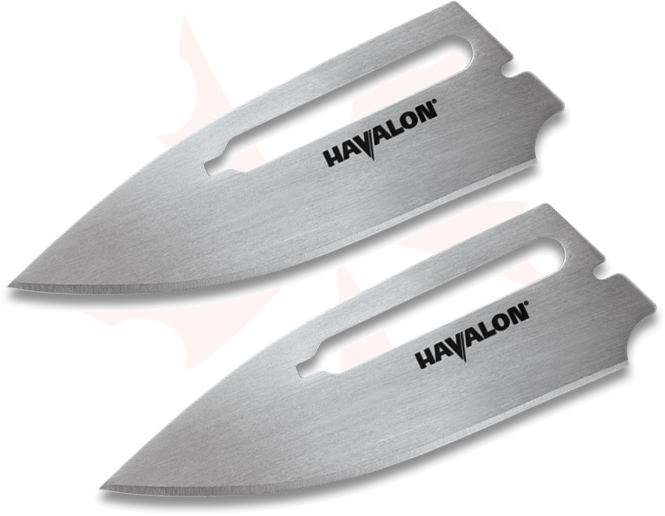 Havalon Replacement Drop Point Blades for REDI-Lock Folding Knives ...