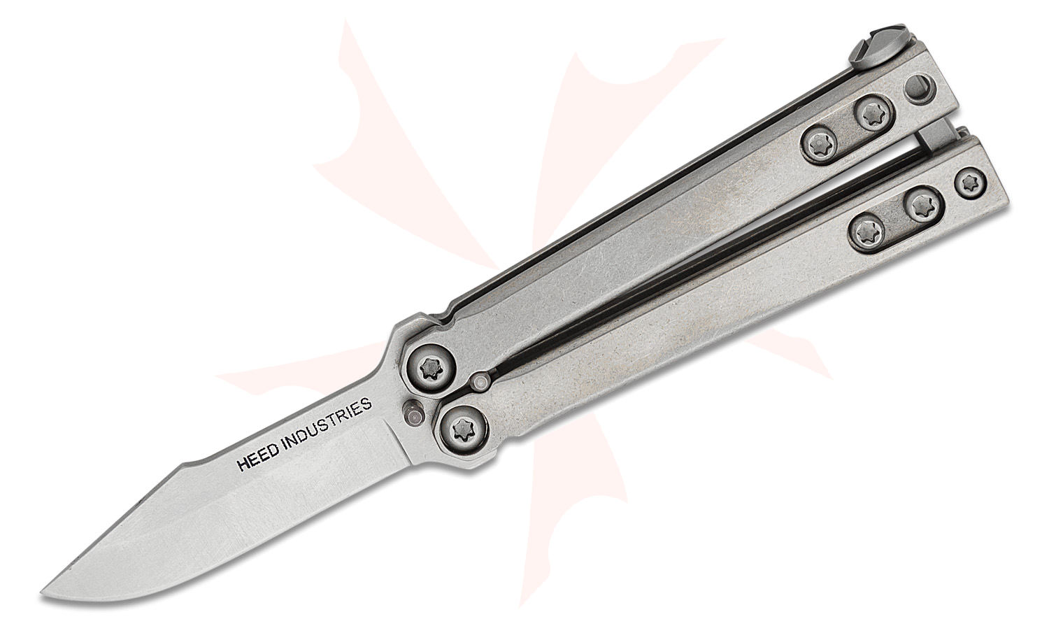 Heed Industries Mid-Tech CFX Standard Micro Balisong Knife 1.92" CPM ...