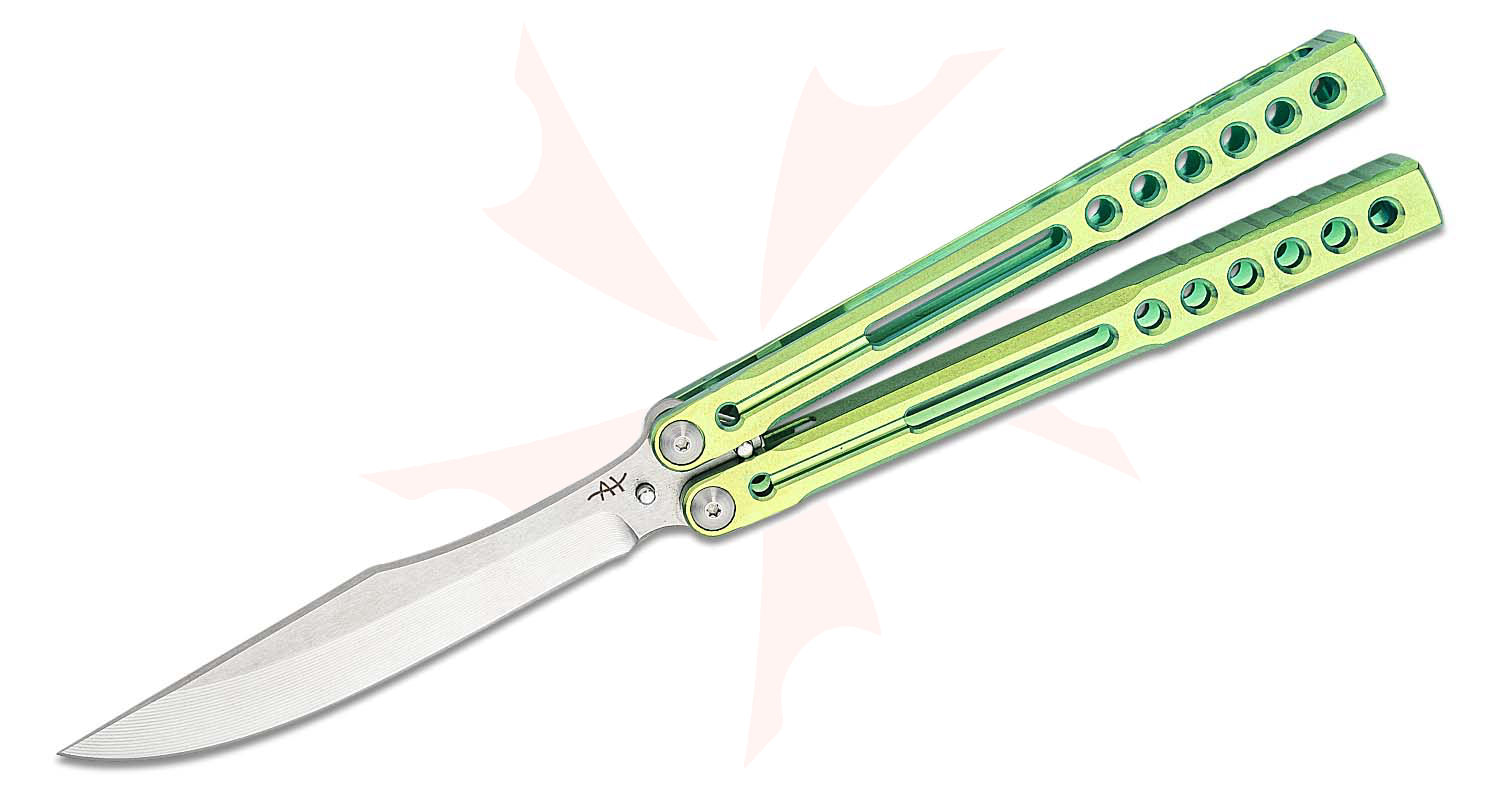 Heibel Knives Invictus Balisong #95 Butterfly Knife 4.75" RWL-34 ...