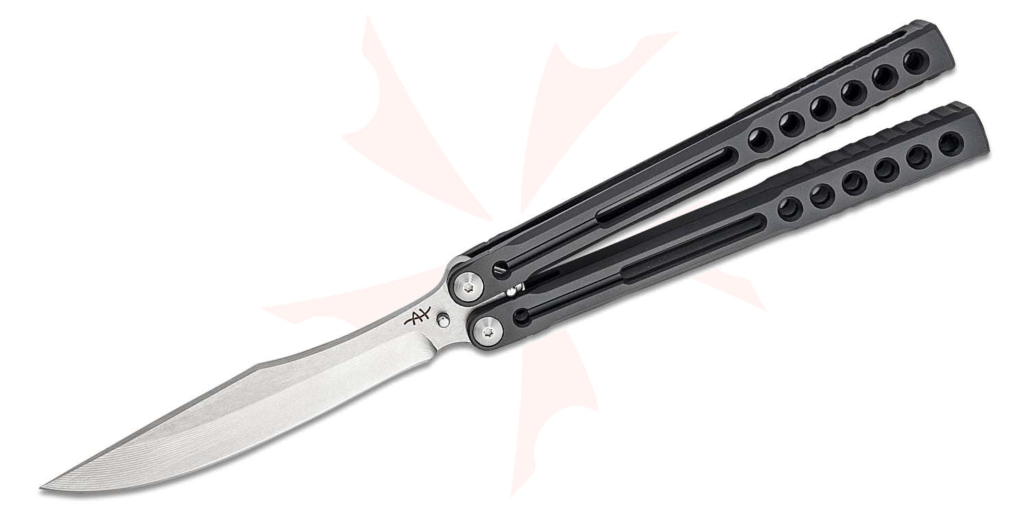 Heibel Knives Invictus Balisong #97 Butterfly Knife 4.75" RWL-34 ...