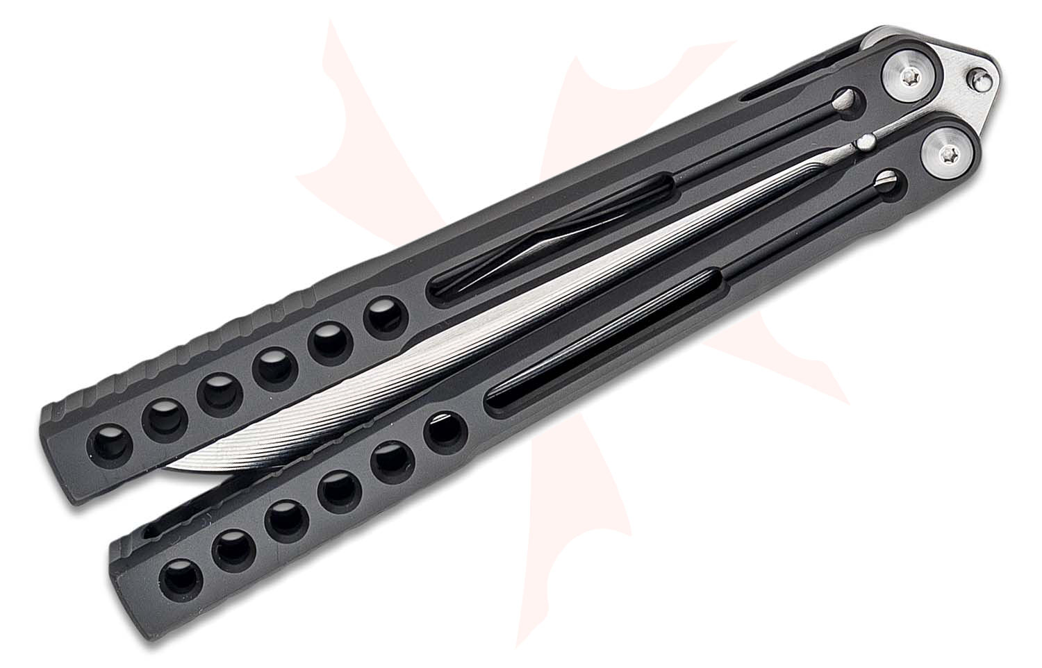 Heibel Knives Invictus Balisong #97 Butterfly Knife 4.75" RWL-34 ...