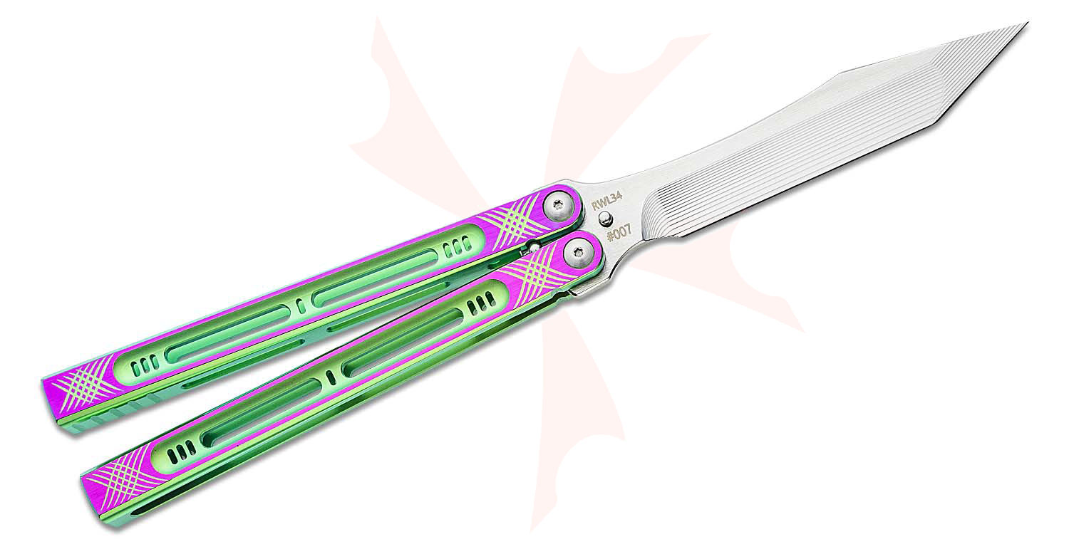 Heibel Knives Custom First Production Menace Balisong #007 Butterfly ...