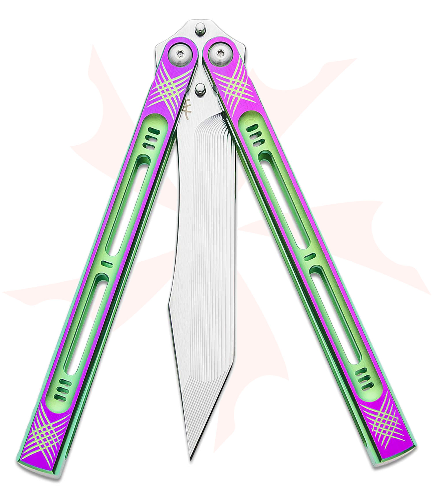 Heibel Knives Custom First Production Menace Balisong #007 Butterfly ...