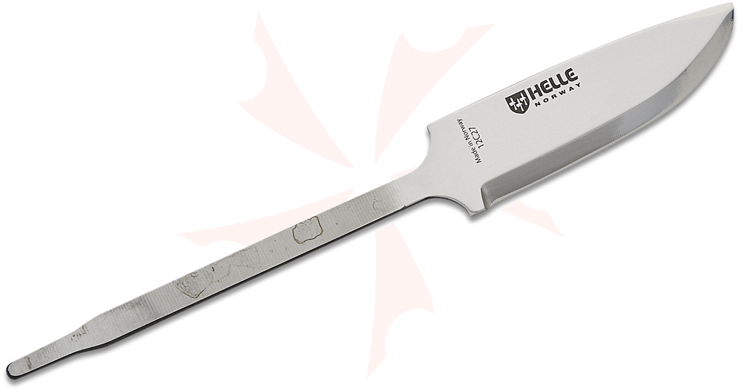 Helle Spire Knife Making Blade 2.64" Sandvik 12C27 Stainless Steel ...