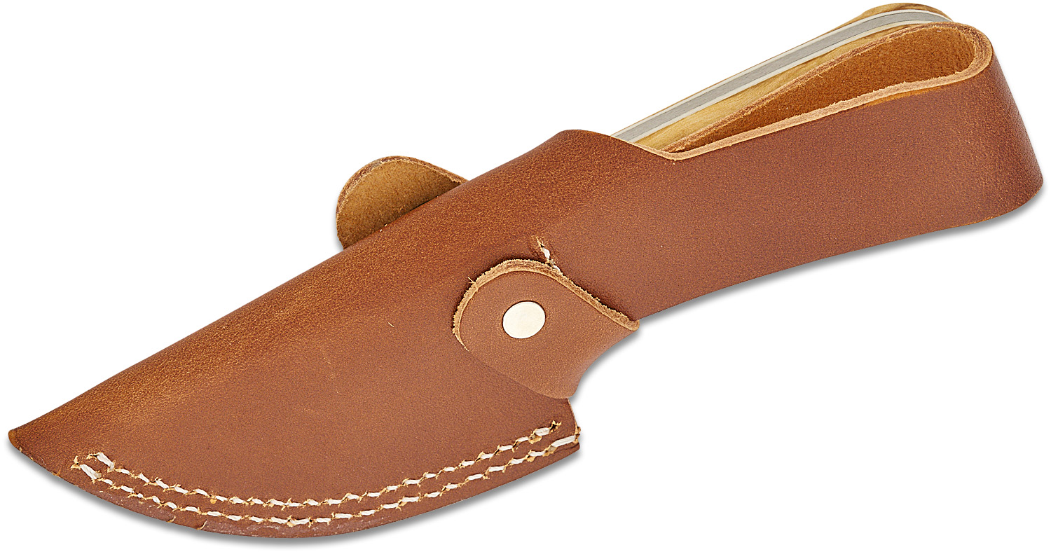 Helle Les Stroud Mandra FG Fixed 2.5" 12C27 Full-Flat Ground Blade ...