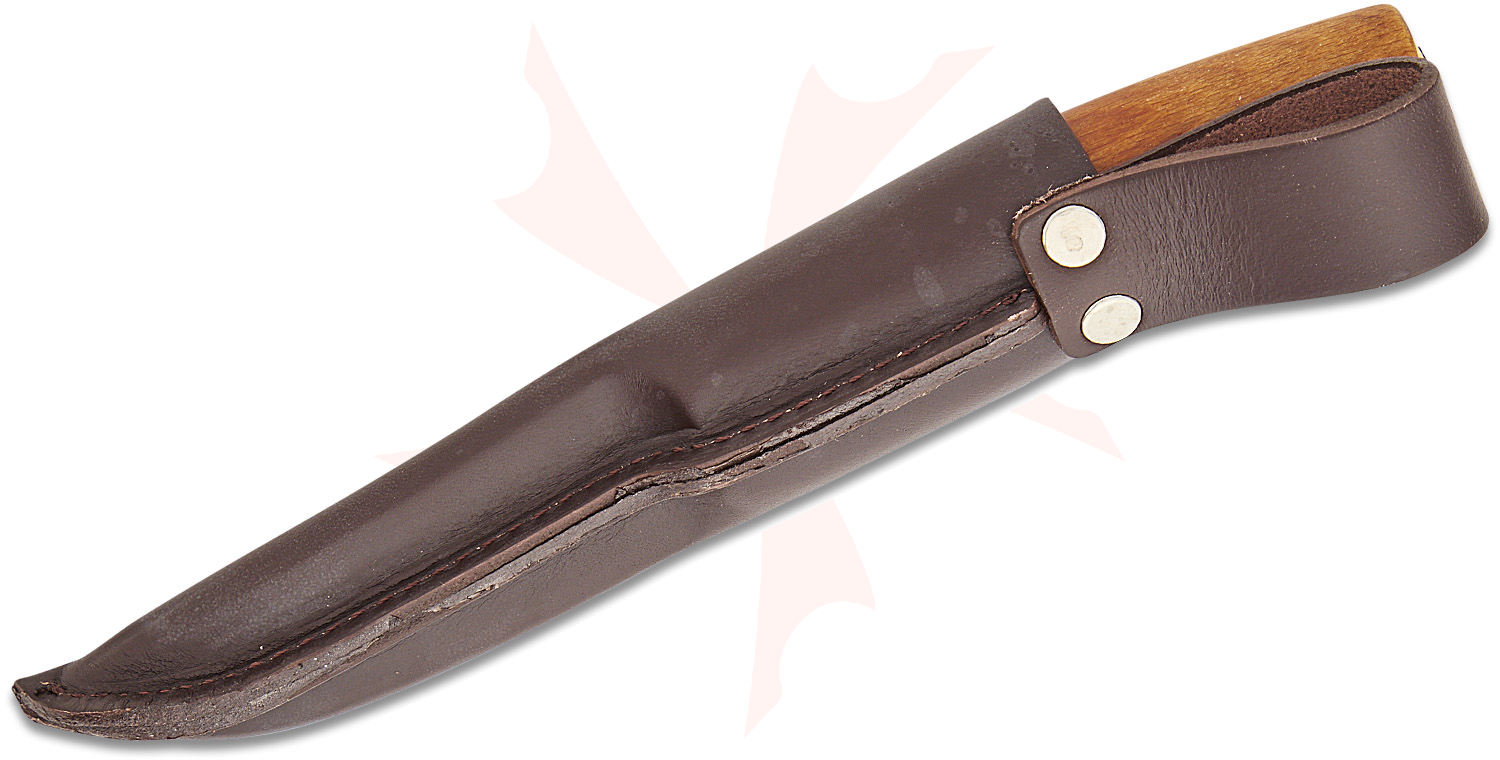 Helle Skog Fixed Blade Knife 3" Polished Triple Laminated Stainless ...