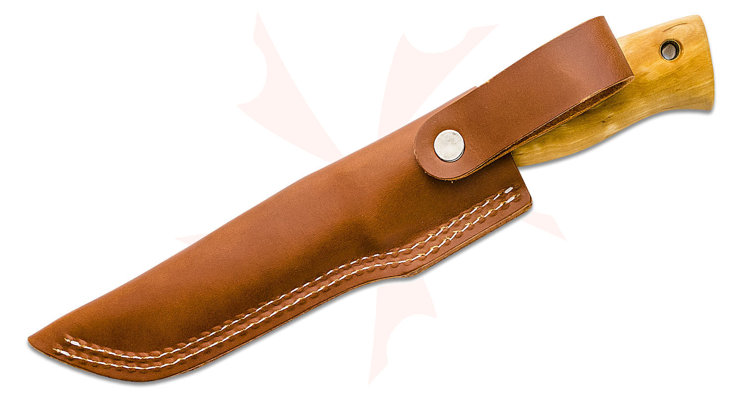 Helle Survivorman Temagami Fixed Knife 4.33" 14C28N Stainless Steel ...