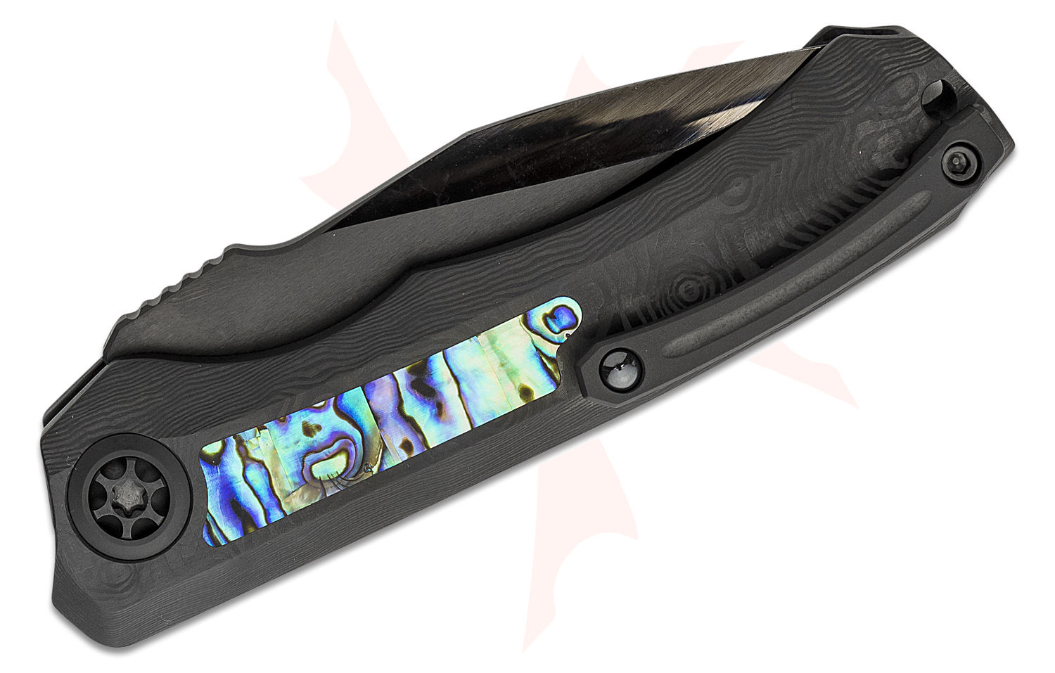 Heretic Knives Custom Wraith Tactical AUTO Folding Knife 3.625" Elmax ...