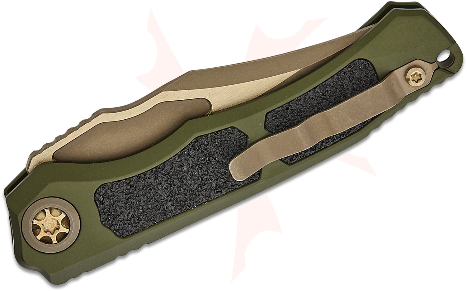 Heretic Knives Wraith V4 AUTO Folding Knife 3.75" CPM-MagnaCut Bronze ...